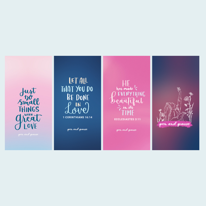 Magnetic Bookmarks with inspirational quote by Pen and Pause | Shopee ...