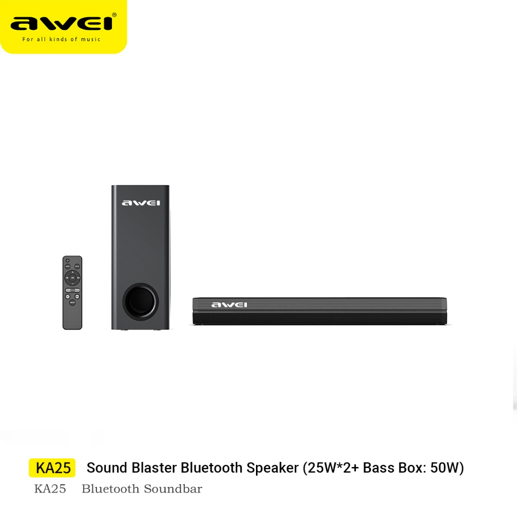 Awei KA25 100W Home theater Bluetooth speaker Heavy bass Stereo ...