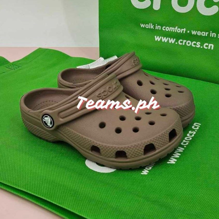 Crocs Classic Clogs Sandals For Kids With Ecobag OG2 | Shopee Philippines