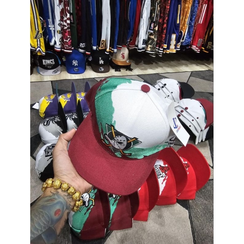 Mighty ducks splash snapback cap | Shopee Philippines