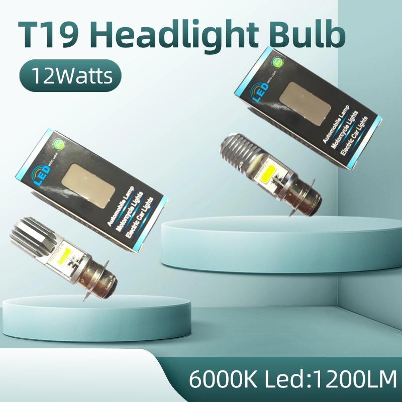 LED T19 Headlight Bulb for All Motorcycle H5 | Shopee Philippines