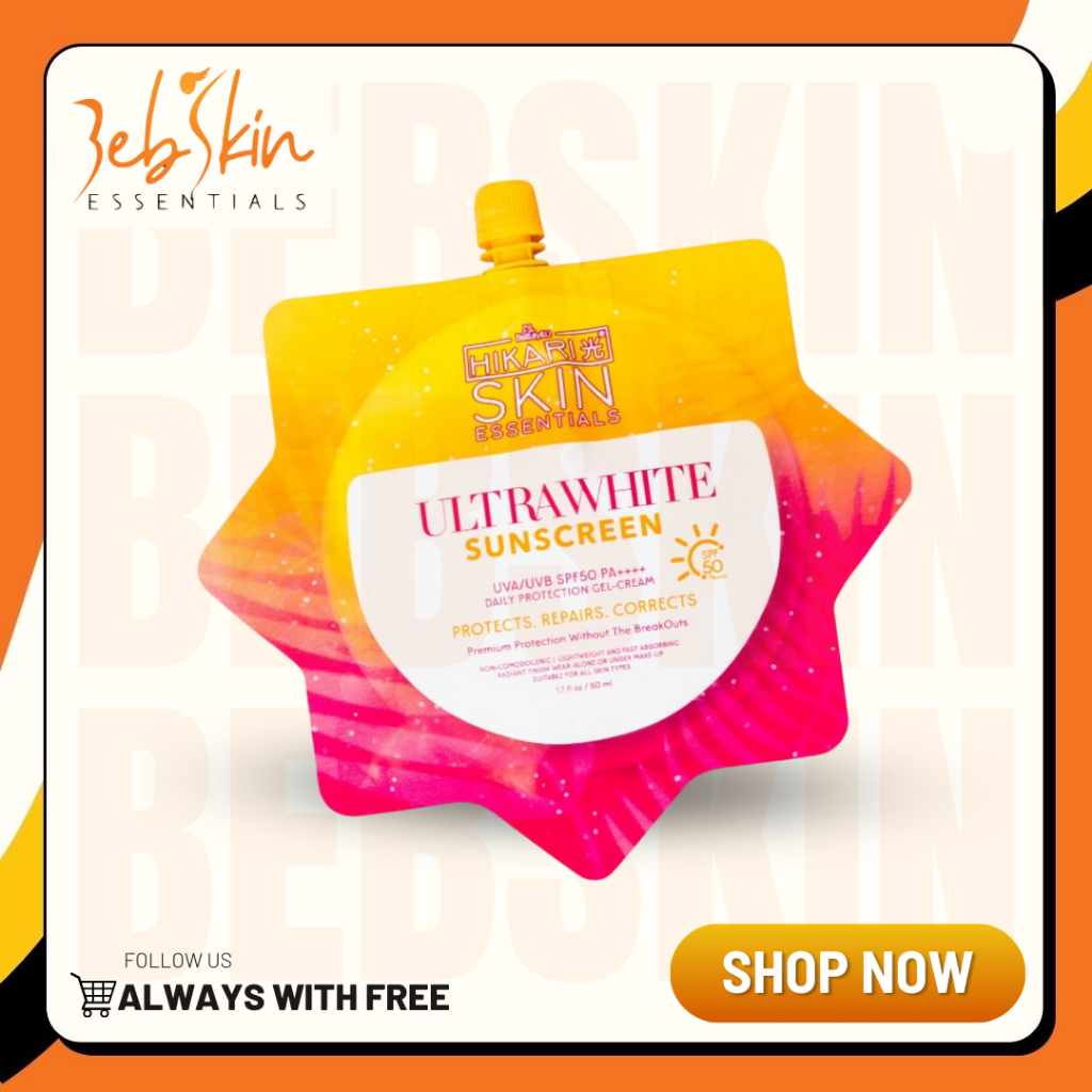 Hikari Skin Essentials Ultra White Sunscreen Sun Protect Whitening ...