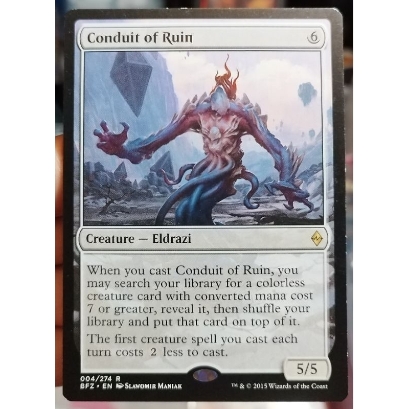 Conduit of Ruin (Magic the gathering) | Shopee Philippines