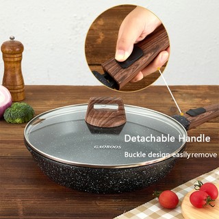 Gaoboos High quality28cm Non Stick Frying Pan Cooking Egg flat pan ...