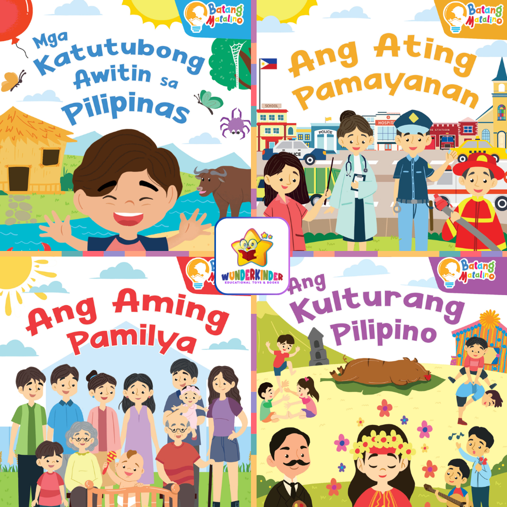 WKETB BATANG MATALINO BOARD BOOKS (KULTURA, PAMAYANAN, PAMILYA ...