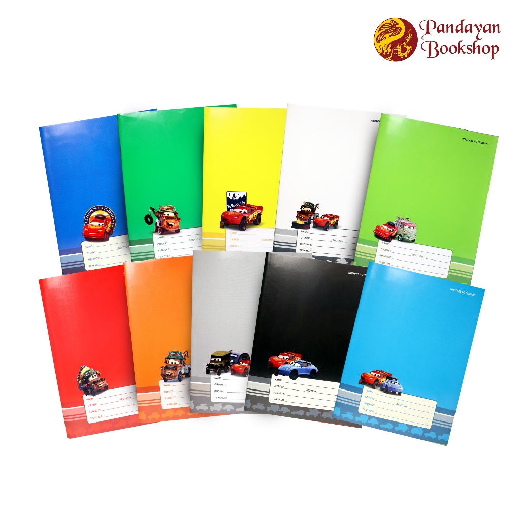 Orions Disney Pixar Cars Color Coding F100406221 Writing Notebook with ... Orions Disney Pixar Cars Color Coding F100406221 Writing Notebook with ...