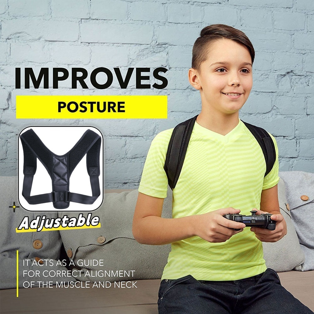 Posture Support Corrector Back Pain Shoulder Correction Lumbar Spine ...