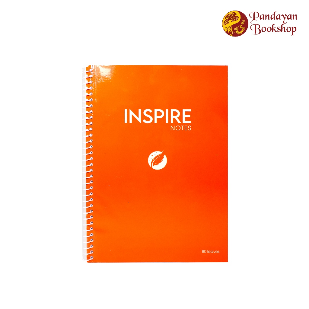 Inspire Notes Spiral Notebook with Cover 80 leaves | Shopee Philippines
