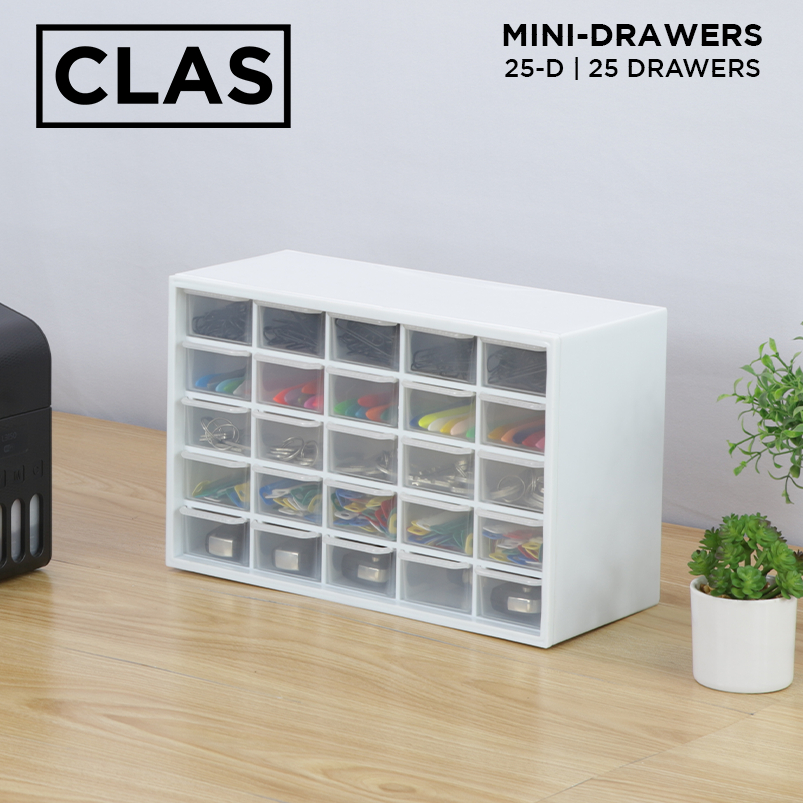 CLAS Mini Drawers 25D | Organizer your Desk, Small things, Beads ...