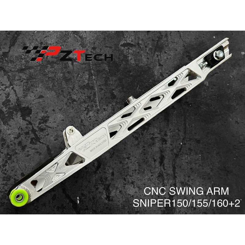 PZTECH CNC SWINGARM +2 RS 150 / SNIPER 150 / SNIPER 155 / SNIPER 160 ...