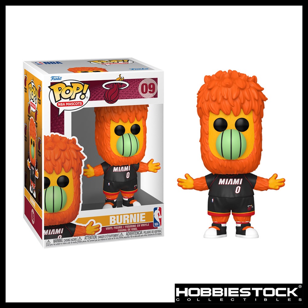 Funko Pop! NBA: Mascots- Miami- Burnie | Shopee Philippines
