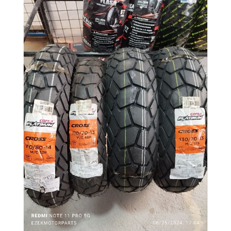 CORSA PLATINUM CROSS DUAL SPORT NMAX & ADV | Shopee Philippines