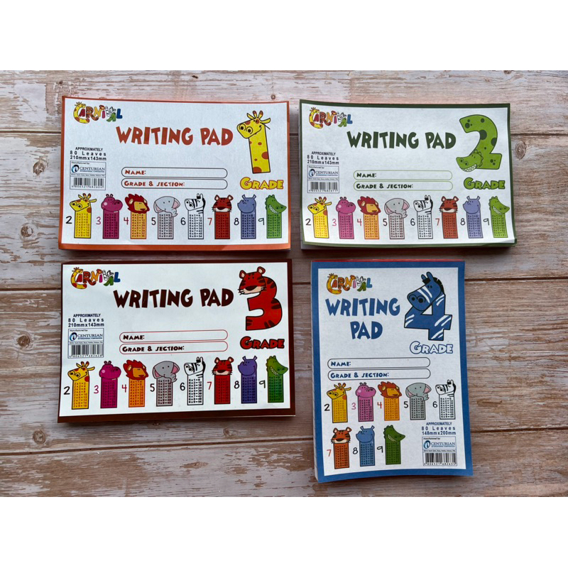 Carnival Writing Pad Paper 1 pad | Shopee Philippines