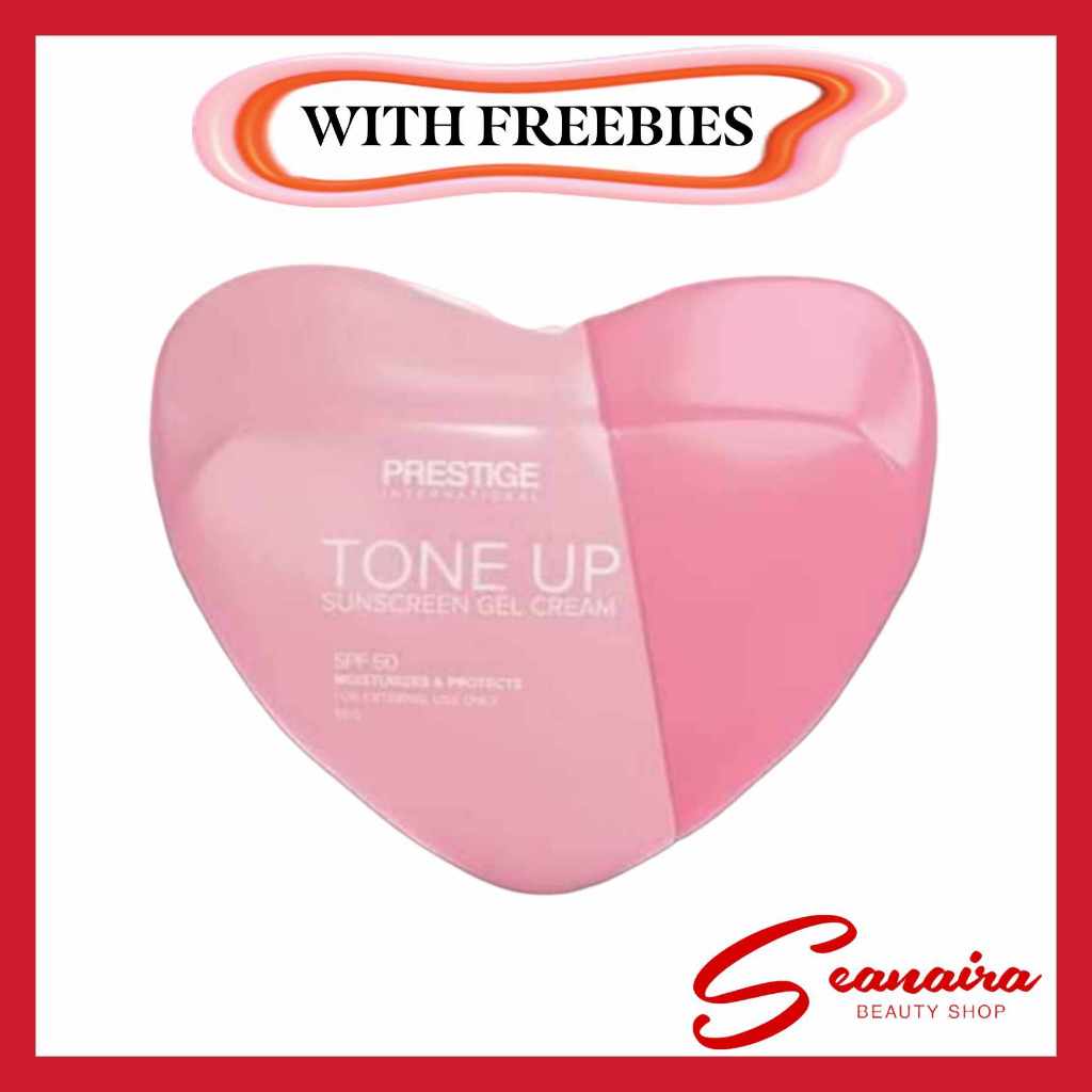 Prestige Tone Up Sunscreen Gel Cream SPF50 50g | Shopee Philippines