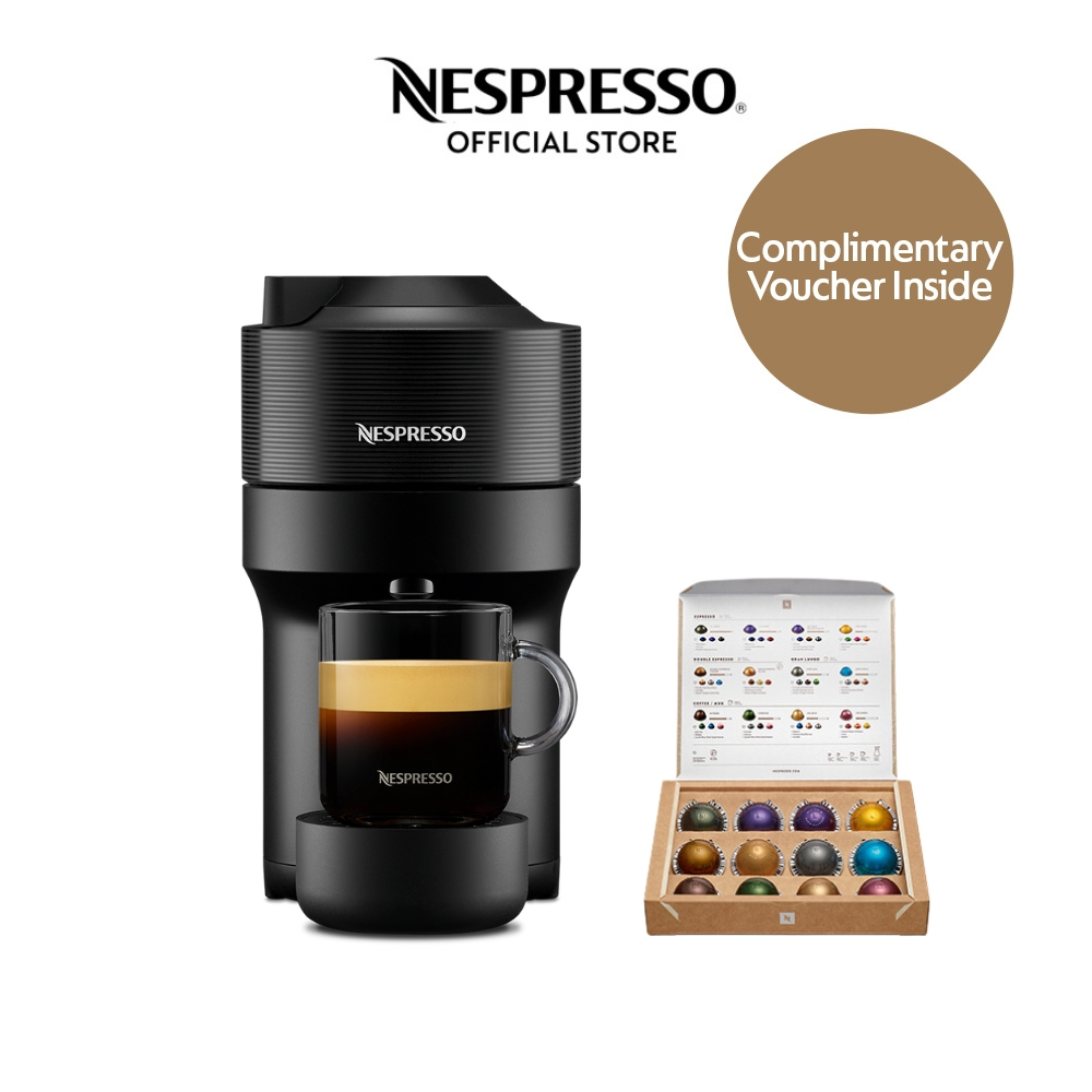 Nespresso Vertuo Pop Coffee Machine Espresso and Large Cups with Coffee ...
