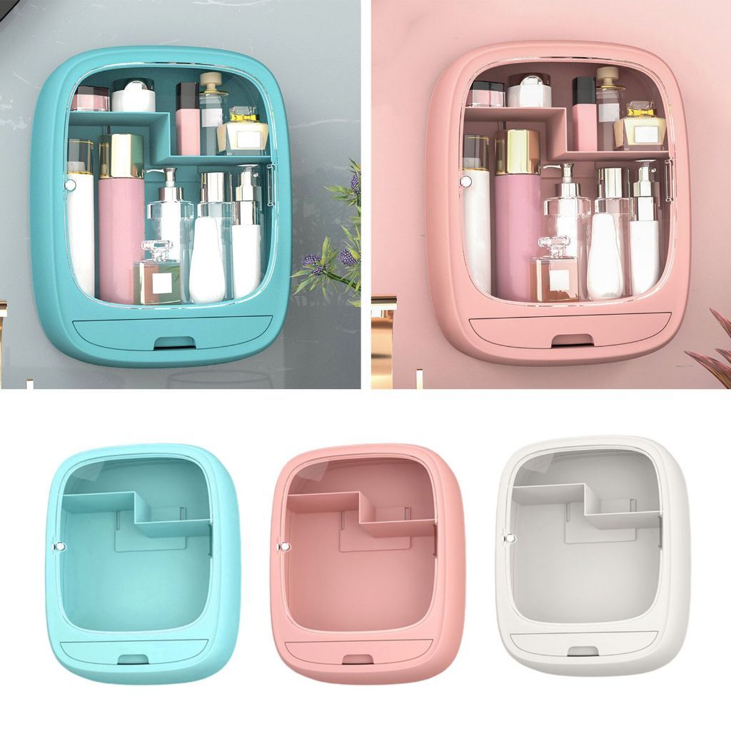 ★YINGFA★Bathroom storage wall-mounted cosmetic box storage box wall ...