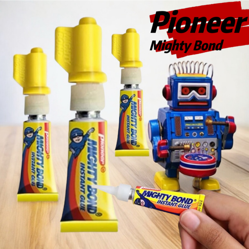 Original mighty bond glue pioneer 1g mighty bond sakto instant glue ...