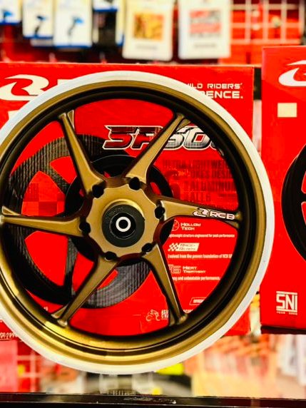 RACING BOY SP500 Mags, WITH BREARING 3.00 Front x 3.50 Rear 13" Yamaha ...