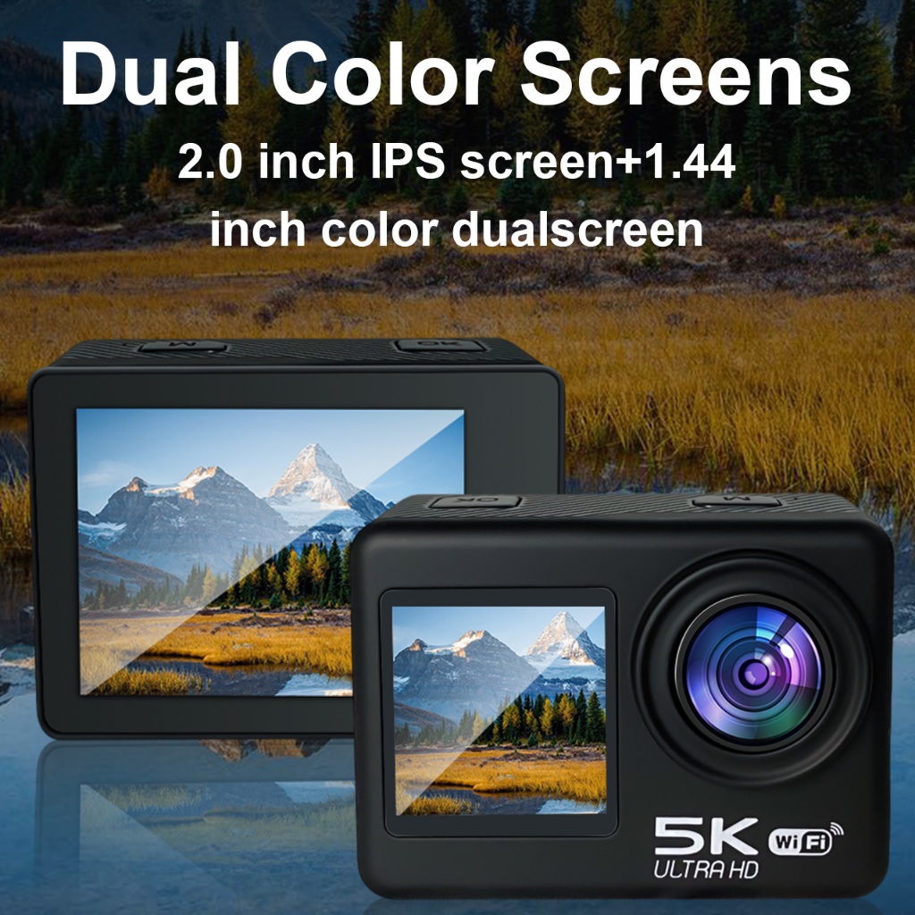 V380 A11 PRO Sports Camera 5K HD Action Camera Underwater 30M ...