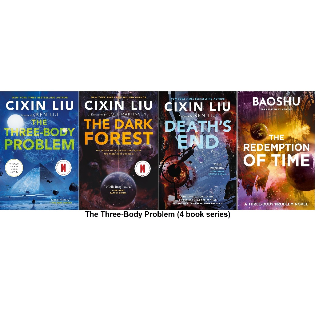 The Three-Body Problem (4 book series) [Paperback] By: Cixin Liu | Shopee Philippines