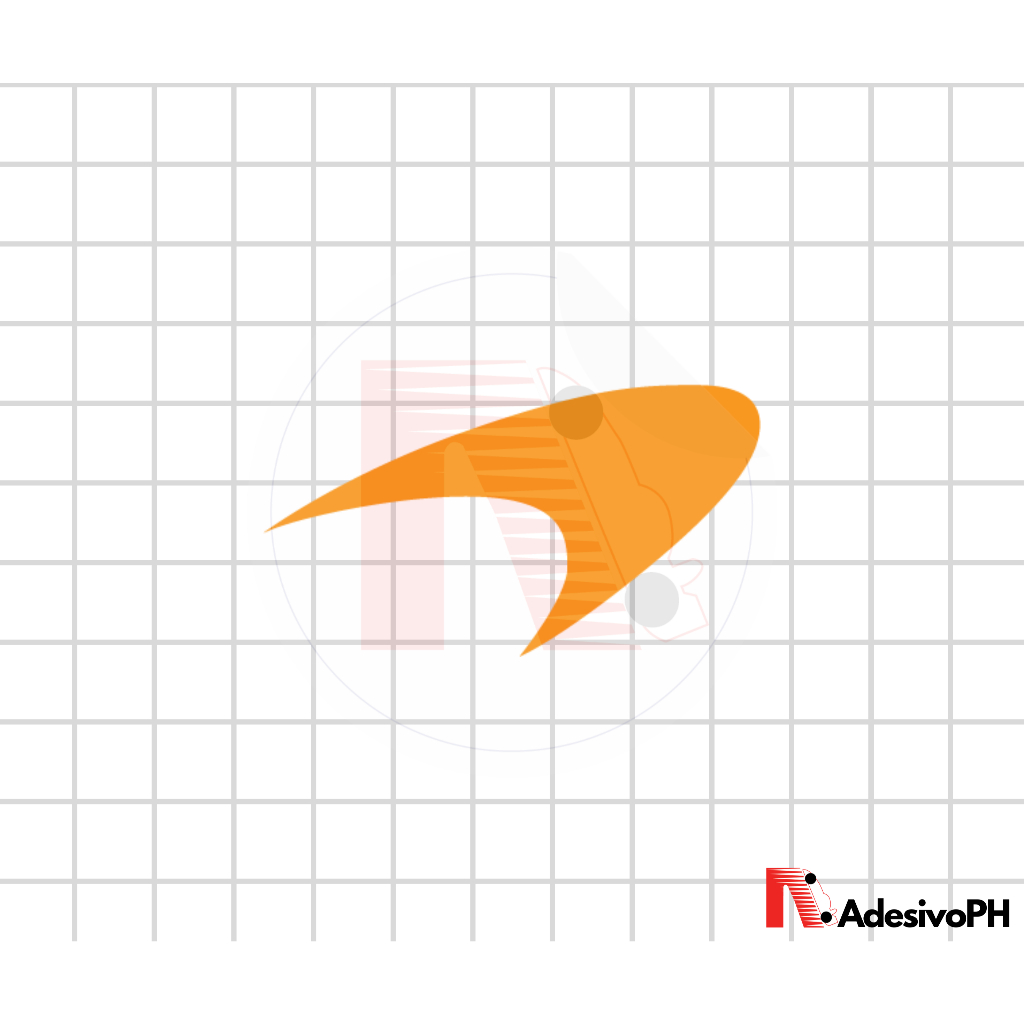 Mclaren Logo Sticker / MATTE / Waterproof / Scratchproof | Shopee ...