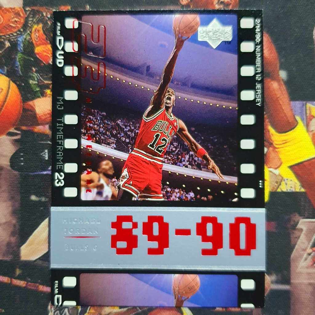 Michael Jordan wearing Jersey #12 - 1998 MJ Timeline Rare : NBA Cards ...