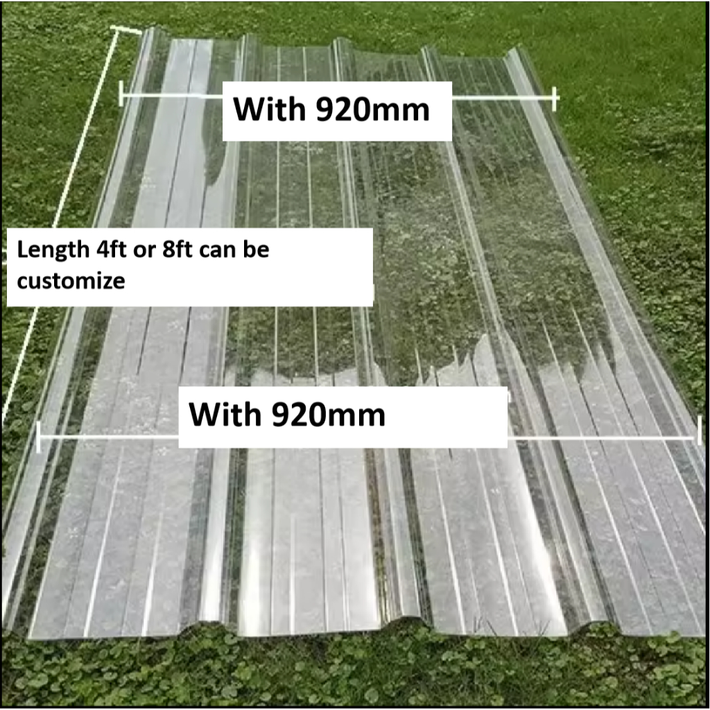 4FT SKYLIGHT ROOF, CORRUGATED TYPE , POLYCARBONATE ROOF CORRUGATED ...