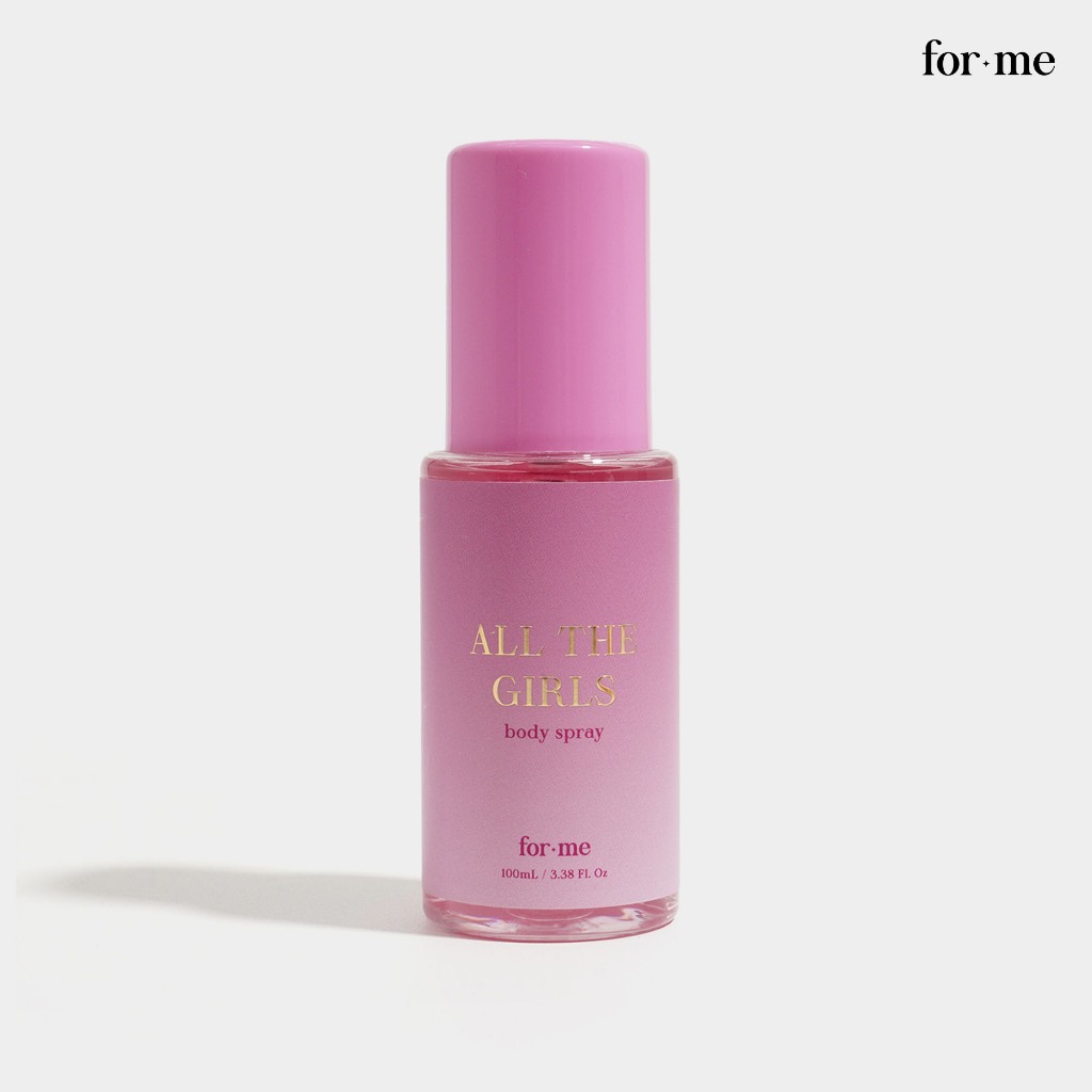 ForMe All The Girls Body Spray For Women 100ML (Pink) | Shopee Philippines