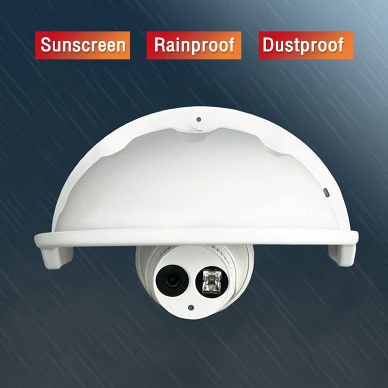 CCTV Camera Cover Waterproof Rainproof Wall Rain Sun Shield Anti-Glare ...