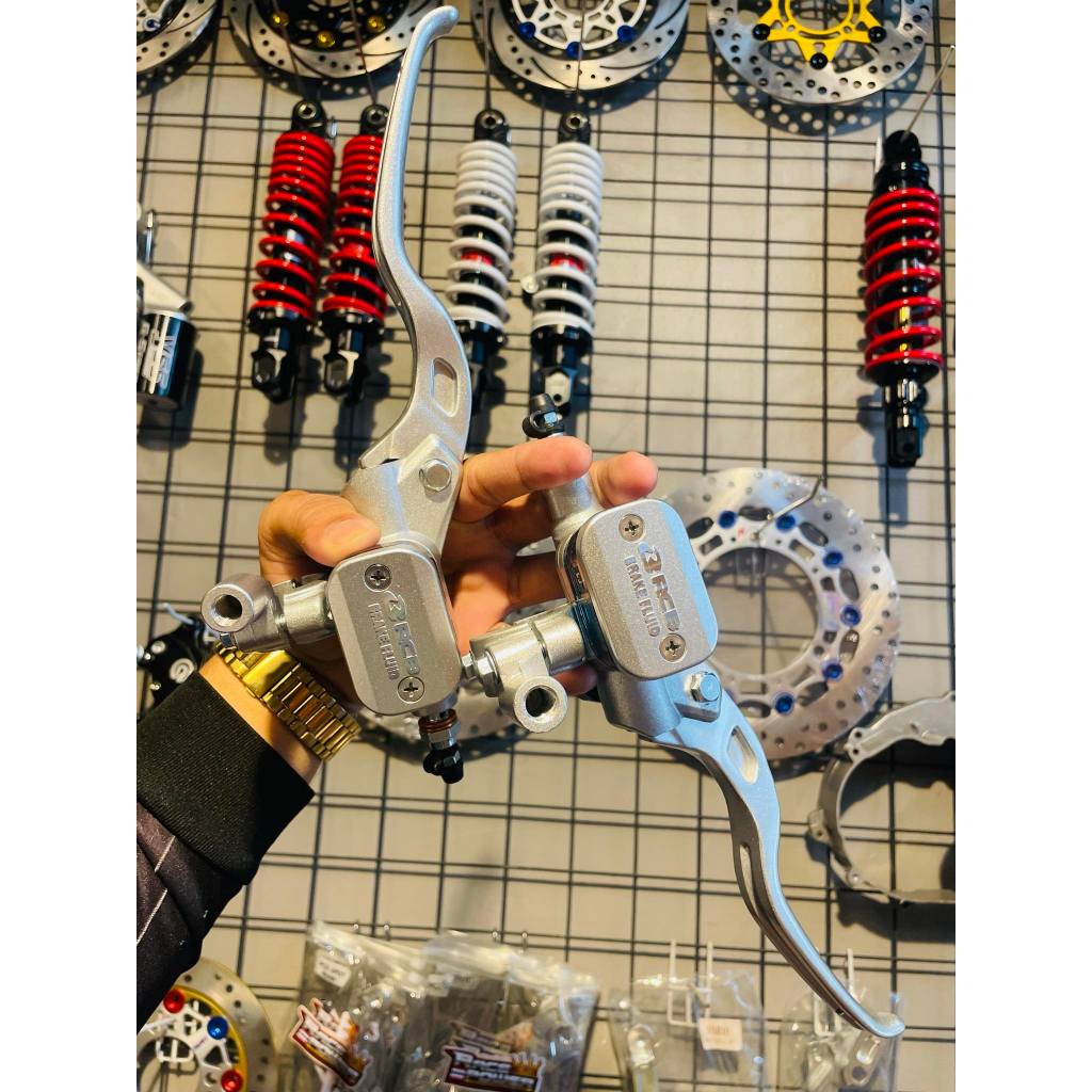 RCB E3 BRAKE MASTER DUAL TANK 14MM SET | Shopee Philippines