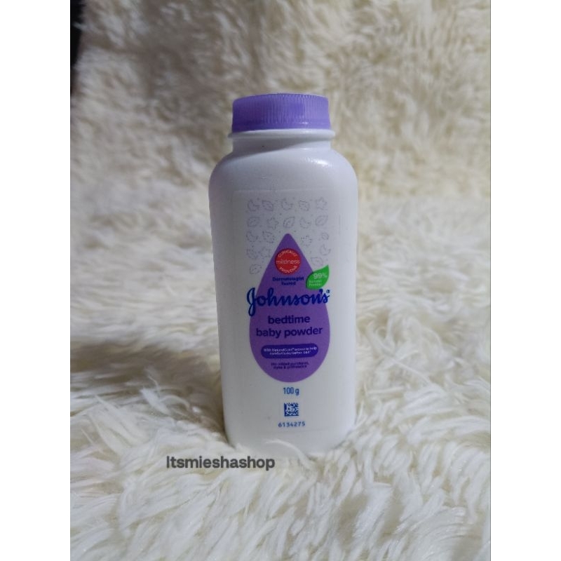 Johnsons Bedtime Baby Powder 100g | Shopee Philippines