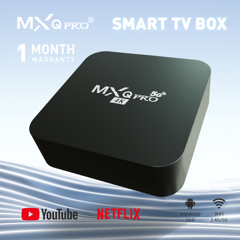 Mxq Pro 4k Android Tv Box 5g Latest Version 4G RAM+64G ROM Smart Mxq ...