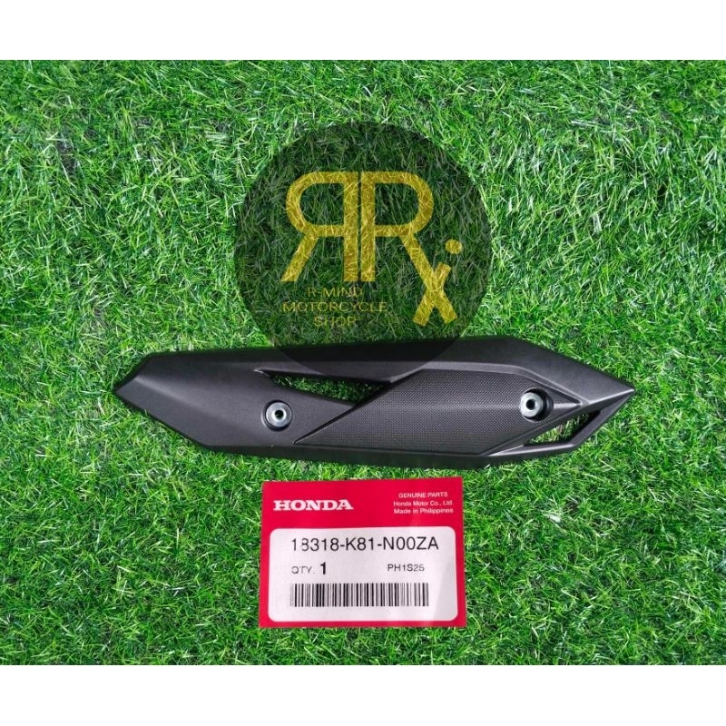 GENUINE BEAT FI V2 HEAT GUARD ( MUFFLER PROTECTOR ) | Shopee Philippines