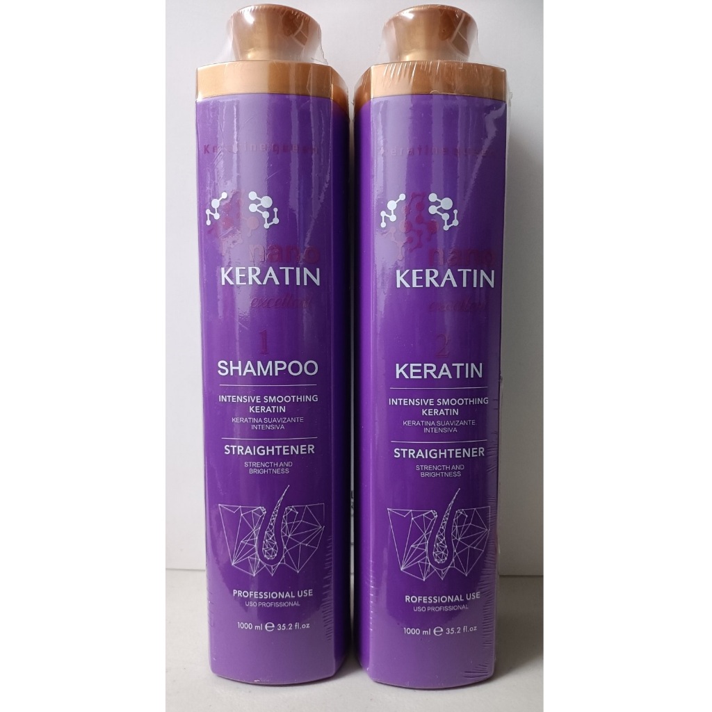 Keratin queen nano keratin treatment set (protein keratin and cystein ...