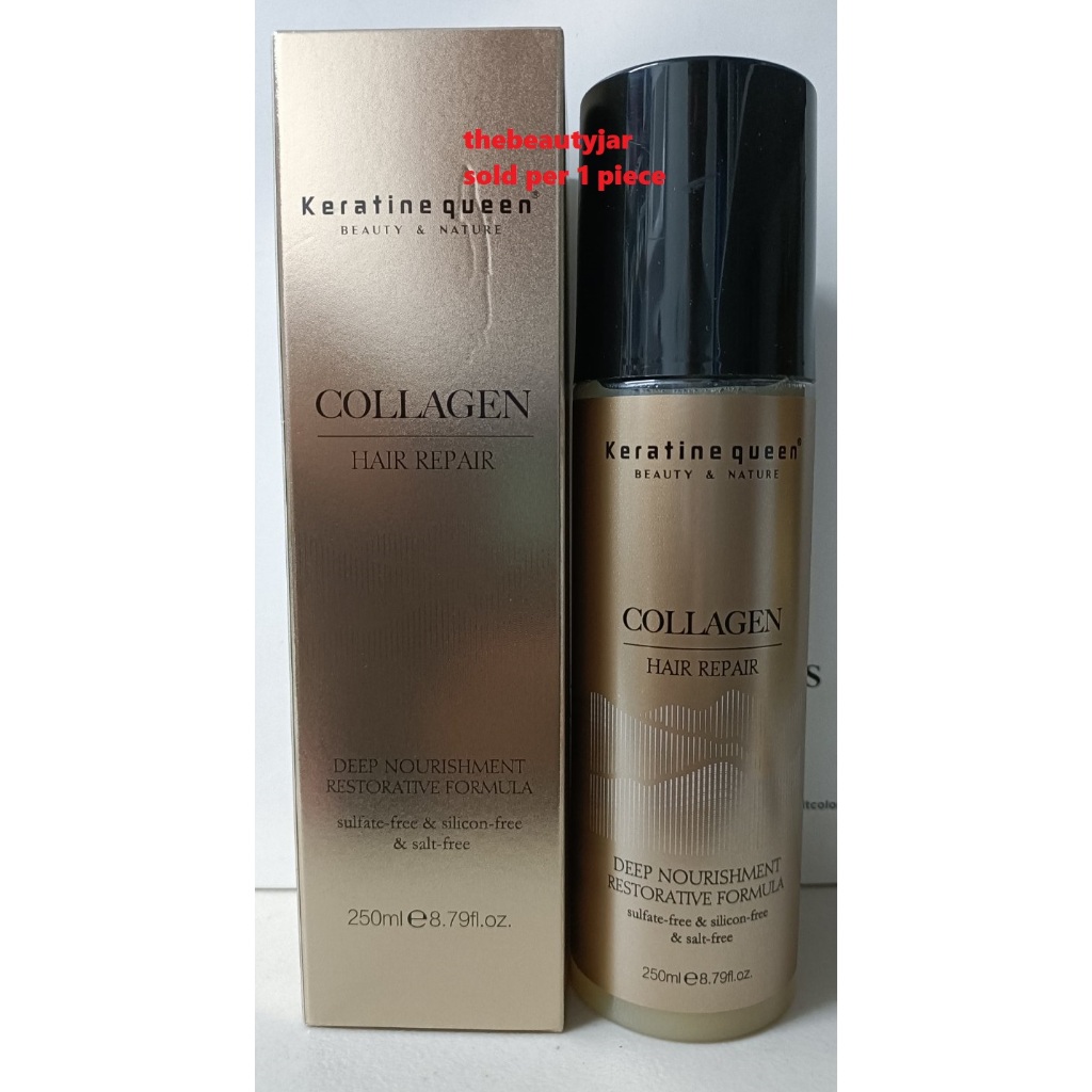 Keratine queen collagen hair repair spray 250mL | Shopee Philippines