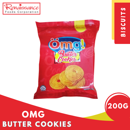 OMG!! Butter Cookies 200g | Shopee Philippines
