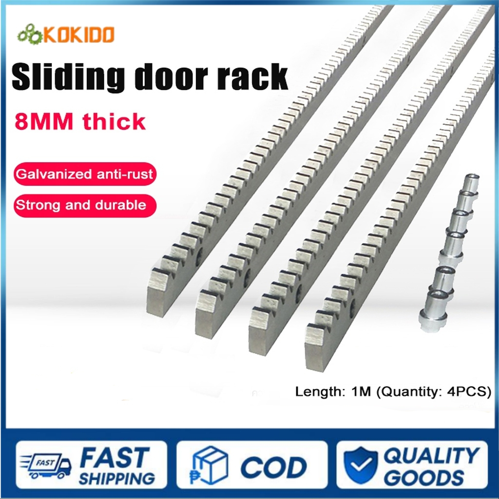 【4pcs x 1m 】Sliding Gate Opener Close Rack Special rack for sliding ...