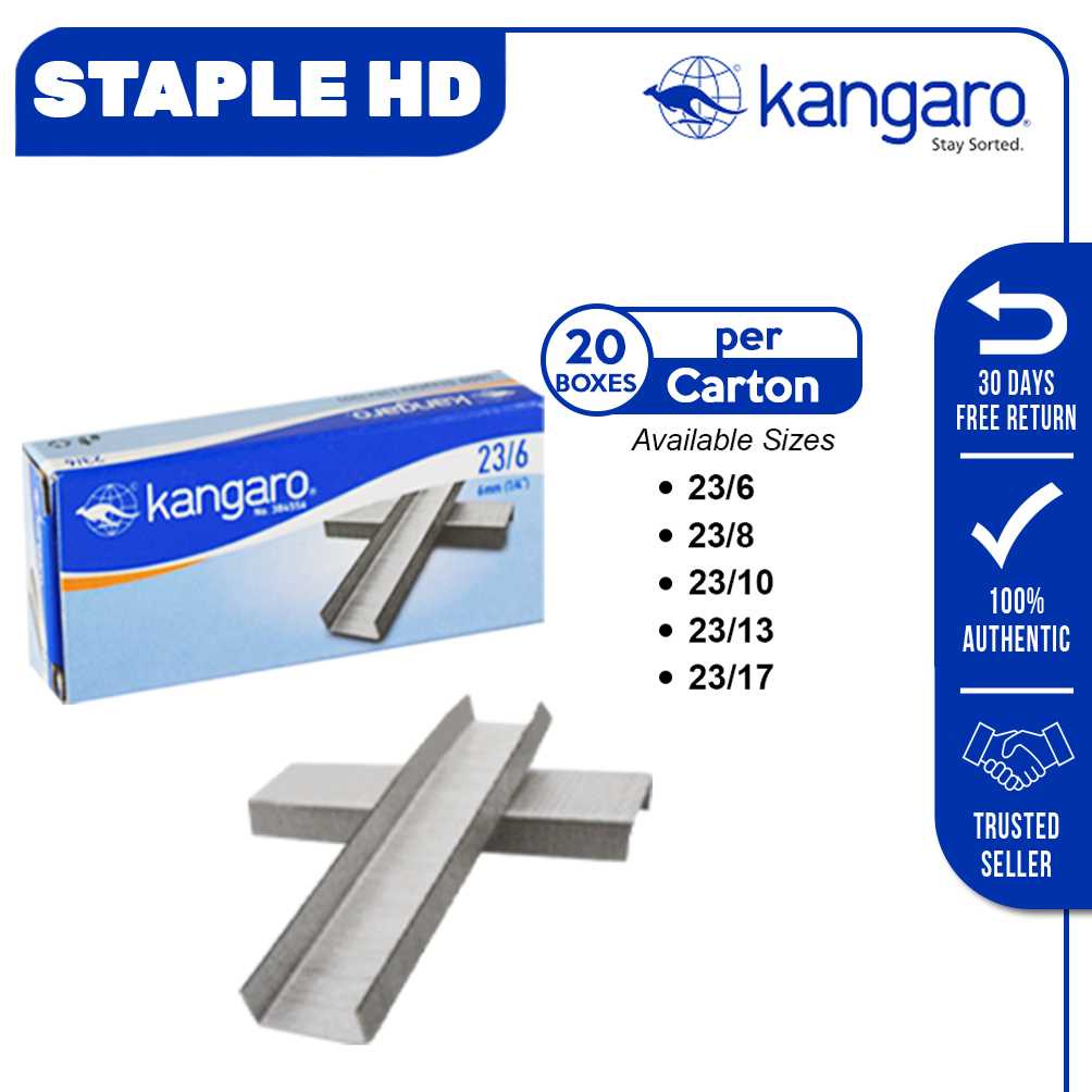 Kangaro 20 boxes Staple Wire | Shopee Philippines