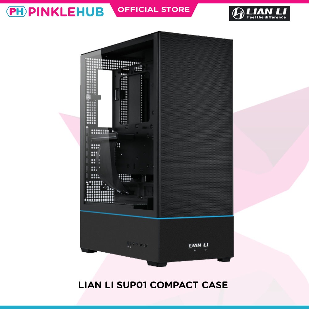 LIAN LI SUP01 COMPACT CASE - BLACK (ATX/M-ATX/ITX) | Shopee Philippines
