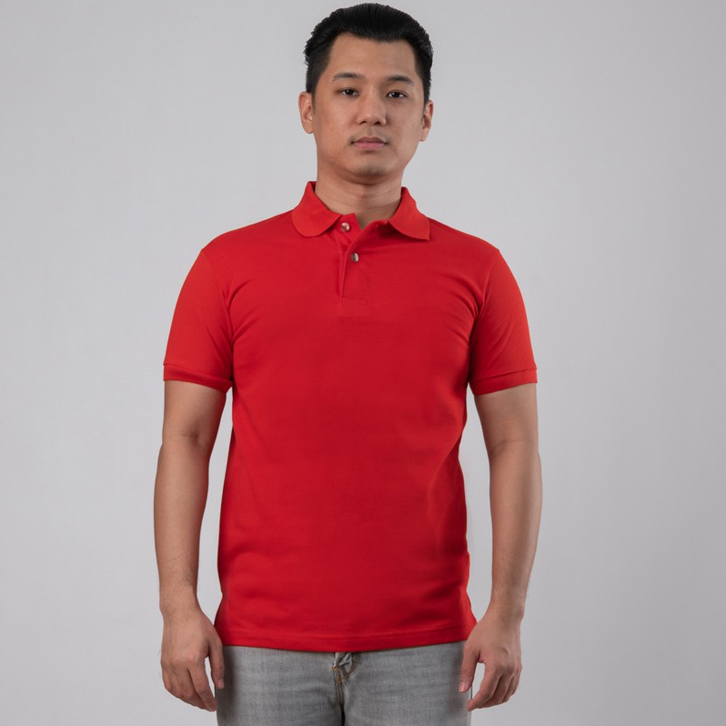 [COD] RED Lifeline Men's & Ladies Poloshirt Plain Shirt | S, M, L, XL ...