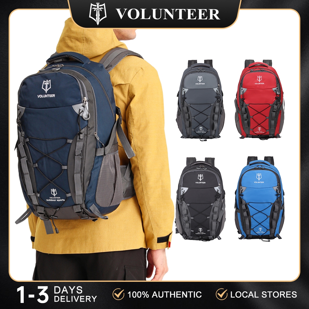 VOLUNTEER BACKPACK MEN WOMEN TRAVELLING KNAPSACK BAG FOR MEN Y9889 ...