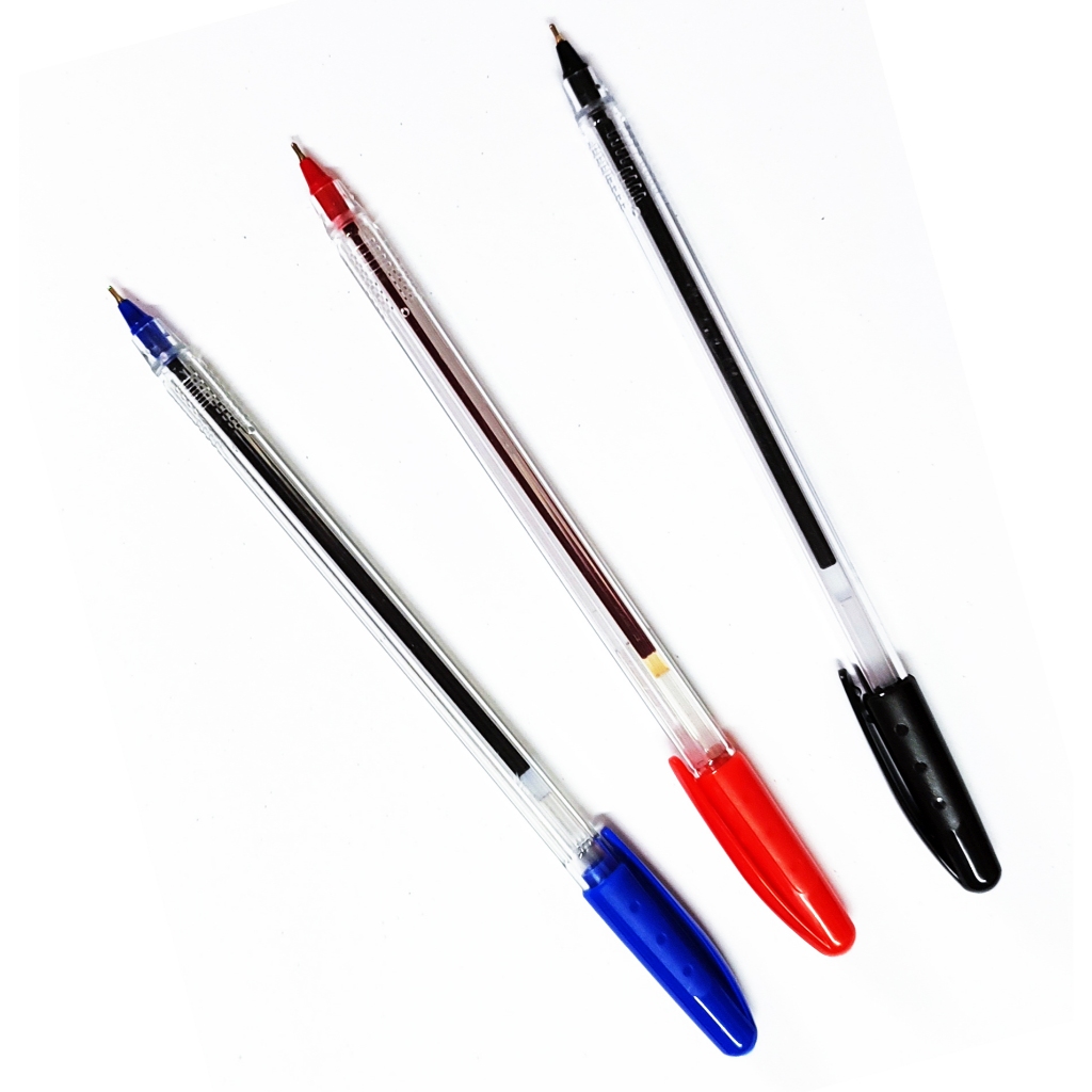 BallPen, Round Ballpoint Pen, Fine point 0.7mm for Smooth Writing, 3 ...