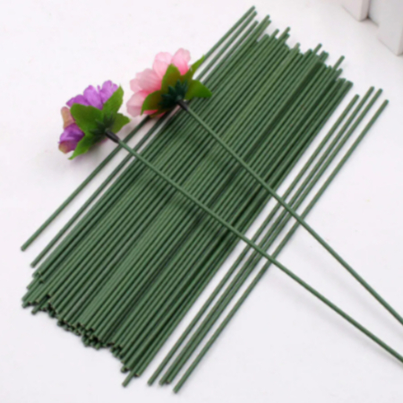 Flower Iron Mesh Wire 40cm handmade rose pole Wire mesh flower material ...