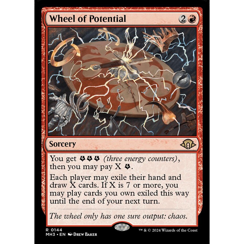 MTG Singles: Wheel of Potential NM Red MH3 Modern Horizons 3 | Shopee ...