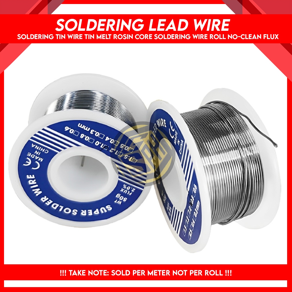 New lighter Soldering Tin Wire Tin Melt Rosin Core Solder Soldering Wire Roll No-clean FLUX ...