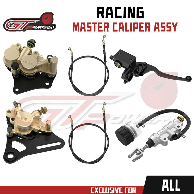 Brake Master Caliper Assy XRM110 / XRM125 / WAVE100 / WAVE125 / MIO ...