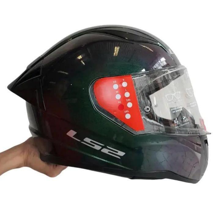 Helmet LS2 353 Rapid II Full Face Plain Single Visor 1180305 | Shopee ...