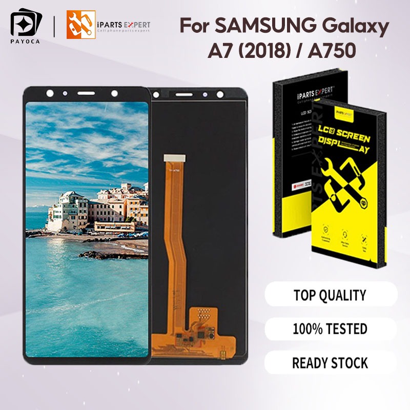 IPARTSEXPERT 𝐎𝐫𝐢𝐠𝐢𝐧𝐚𝐥 Lcd For 𝐒𝐚𝐦𝐬𝐮𝐧𝐠 𝐆𝐚𝐥𝐚𝐱𝐲 A7 2018 A750 Lcd Frame Replacement Touch Screen ...