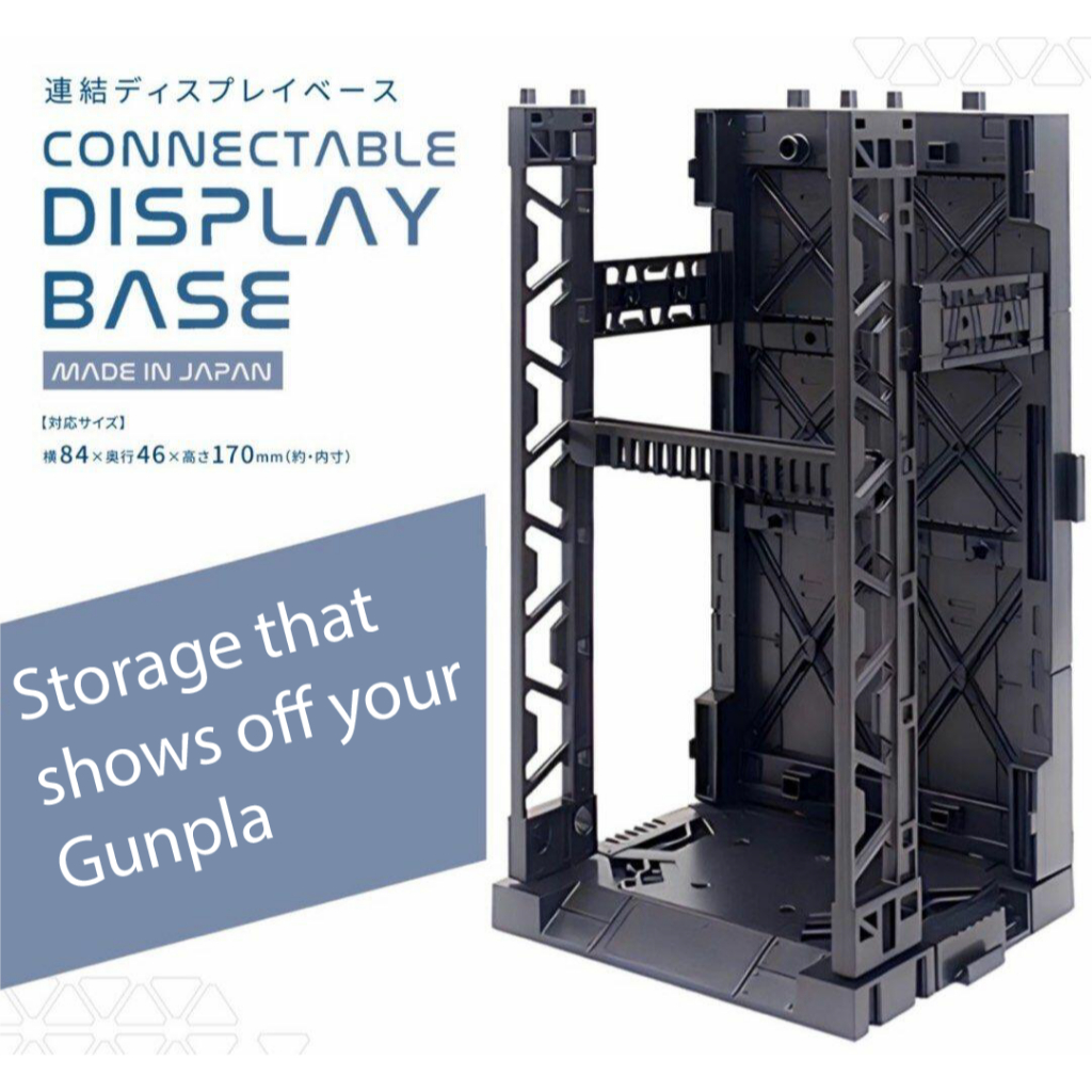 Yamada Connectible Display Base for Mech Figures Gunpla Gundam Japan ...