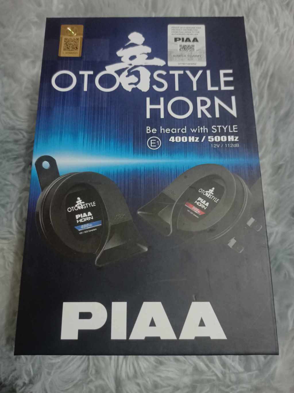 PIAA HORN ORIGINAL WITH GOLD STICKER & QR CODE | Shopee Philippines